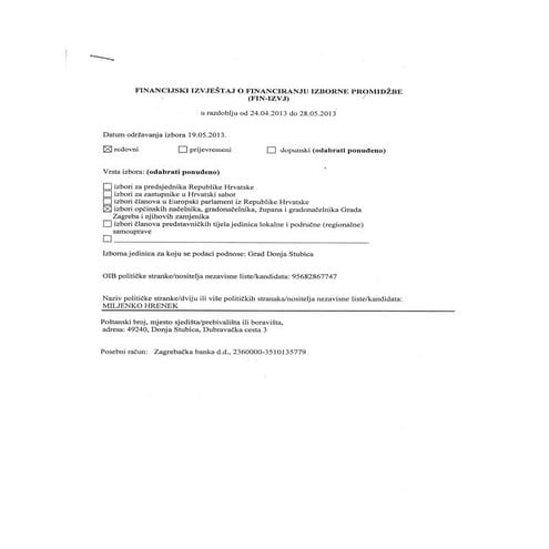 Iz tp1 - novi obrazac klanjec | PDF