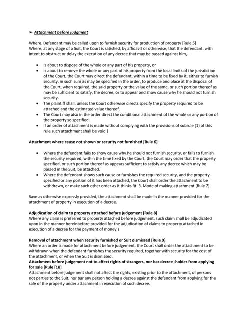 Stay On Execution Of Decree Pptx Law