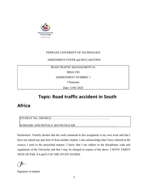 Road traffic accidents and their impact on economic growth in Mogadishu, Somalia | PDF ...