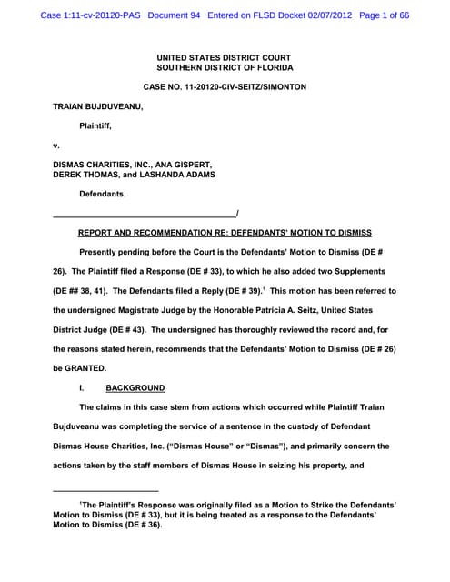 Answer cross claim | DOCX | Law