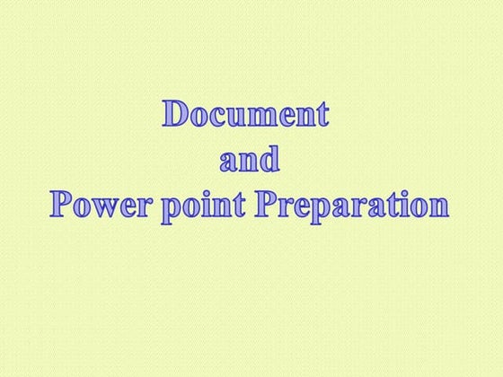 Five principles of document design | PPT