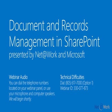 Create Content Organizer Rules to Route Documents - SharePoint 2010