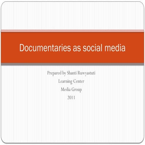 A Brief History of the Mockumentary.pptx