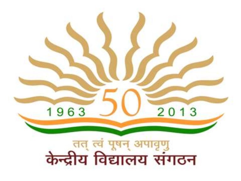 KENDRIYA VIDYALAYA SANGATHAN kendriya-vidyalaya-sangathan