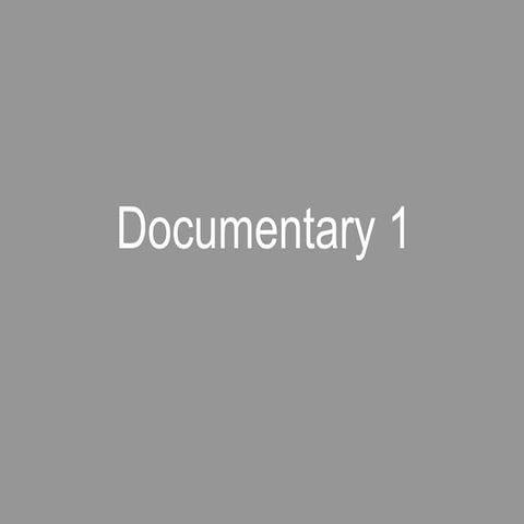 Photography Lecture: Documentary 1 | PPT