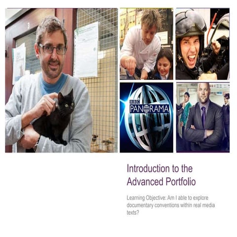 A2 Media - Documentary Research Task | PPTX