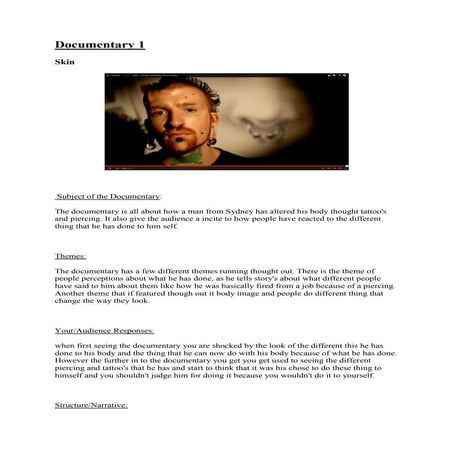 Documentary analysis | PDF