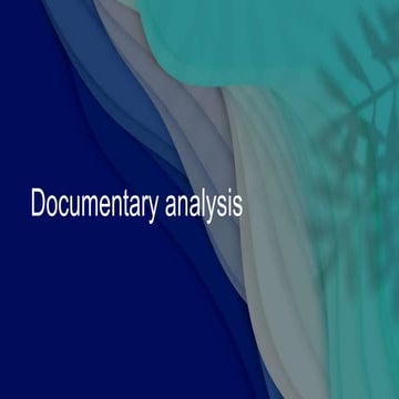 Documentary analysis of ‘blackfish’ | PPTX