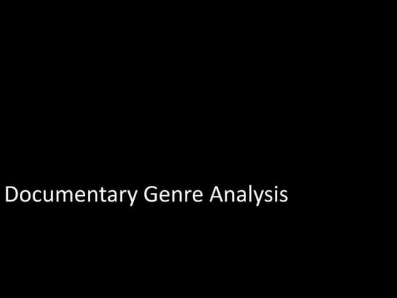 Tv documentary | PPT