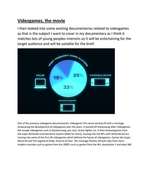 The importance of playing video games! | PPTX