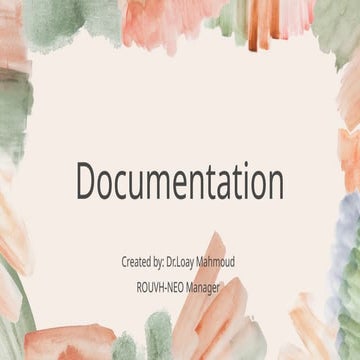 Documentation Lecture presentation 2025.pptx