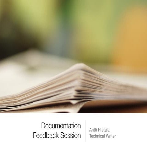 Documentation feedback | KEY