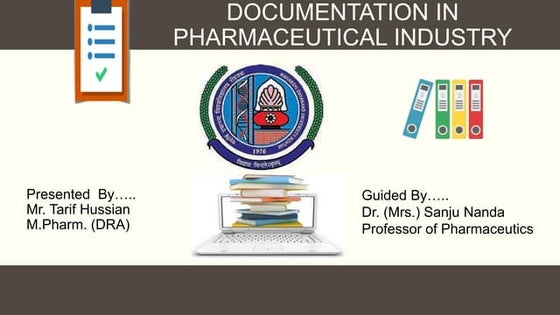 Documentation Coa And Specifications Ppt