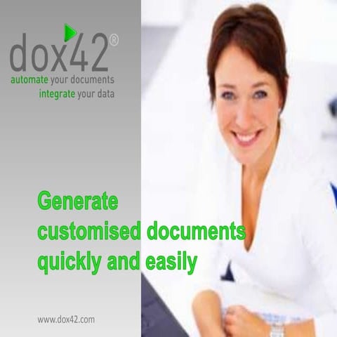 Document Automation with dox42 | PPT