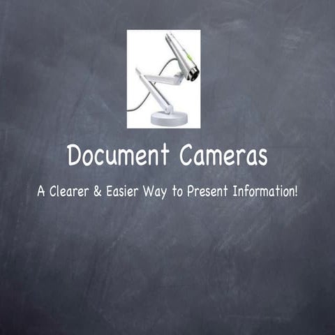 Document camera presentation | PPT