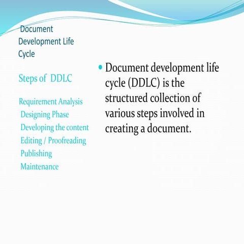 Document Development Life Cycle | PPTX