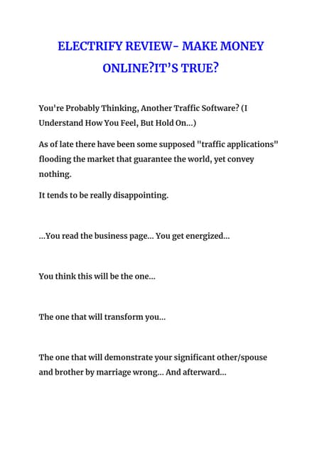 Zero Cost Commissions Scam | DOC