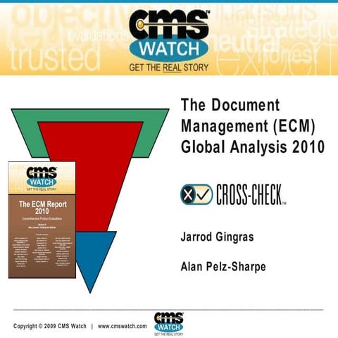 Document Management 2010 Analysis | PPT