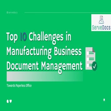 Document Management Challenges | PPT