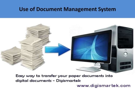 Best Features of Document Management System Software | Digismartek | PPT