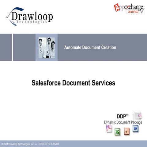 Document Merge on Salesforce.com