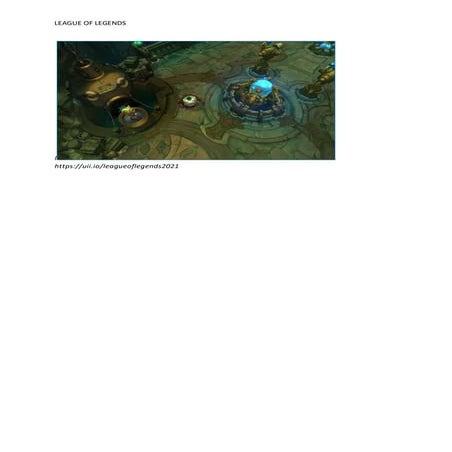 League of legends 2021 | PDF
