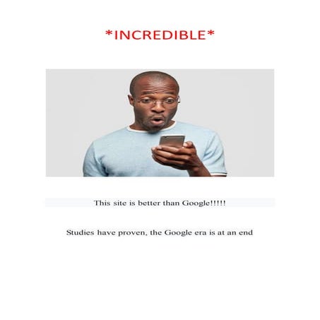 Studies have proven, the Google era is at an end | DOCX
