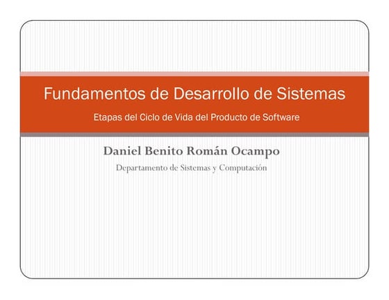 Fases del desarrollo de software | PPT