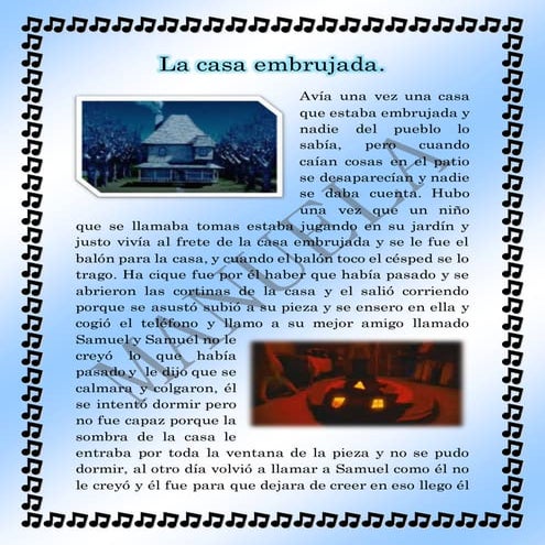 una casa embrujada | DOCX