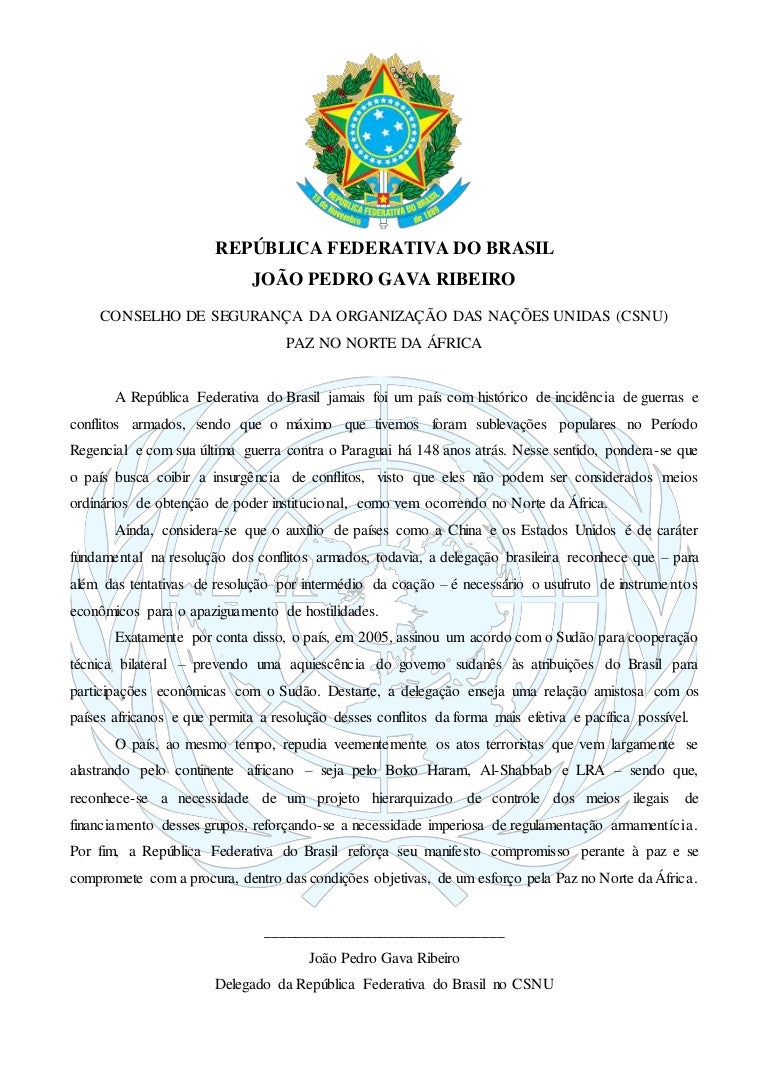 Documento de Posicionamento Oficial (DPO)