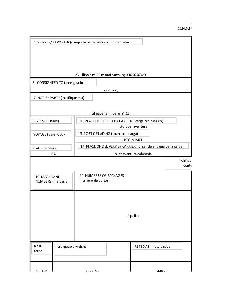Documento de transporte_maritimo