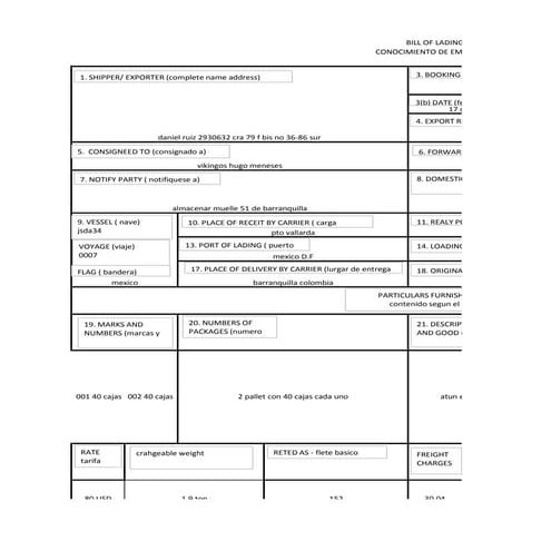 Documento de transporte_maritimo