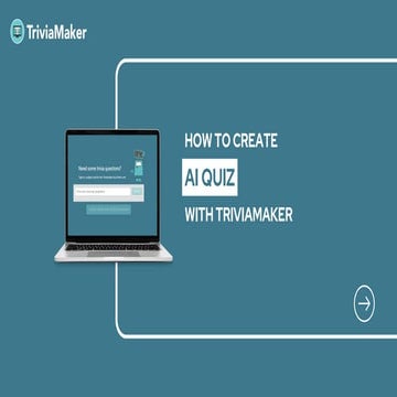How to Use an AI Quiz Generator to Create Engaging Quizzes | PPT