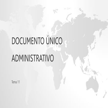 DOCUMENTO ÚNICO ADMINISTRATIVO.pptx