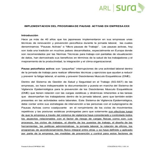 Documento pausas xxxx ACTIVAS | DOC