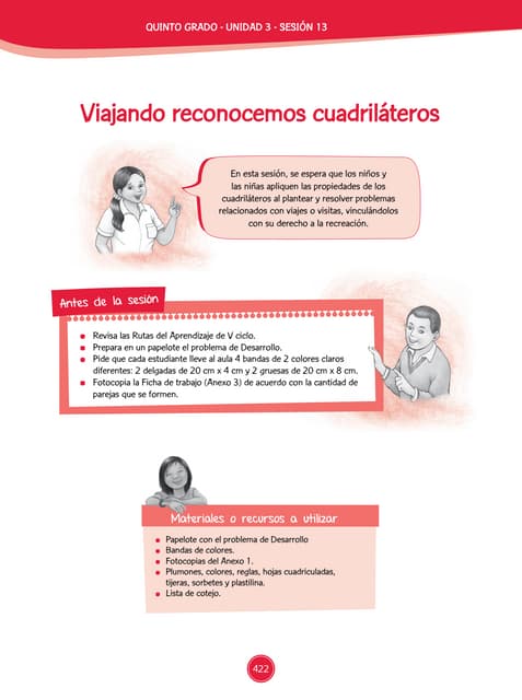 Enseñanza De Cuadriláteros 3er Grado