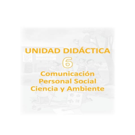 SEXTA UNIDAD PRIMER GRADO 2015 | PDF
