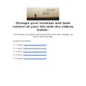 Change your mindset! | PDF