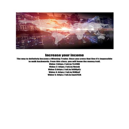 Increase your income | PDF