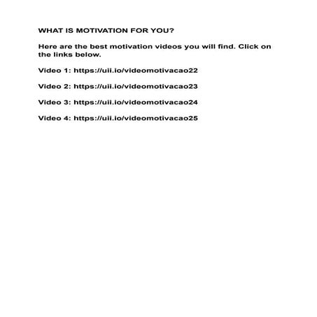 real motivation | PDF