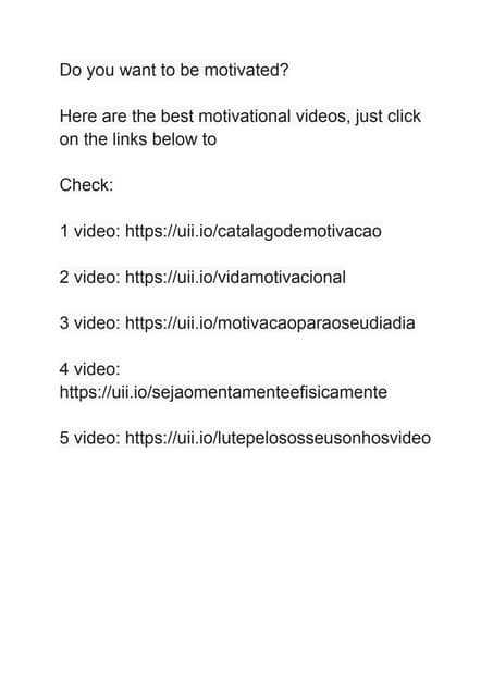 The motivation you need | PDF