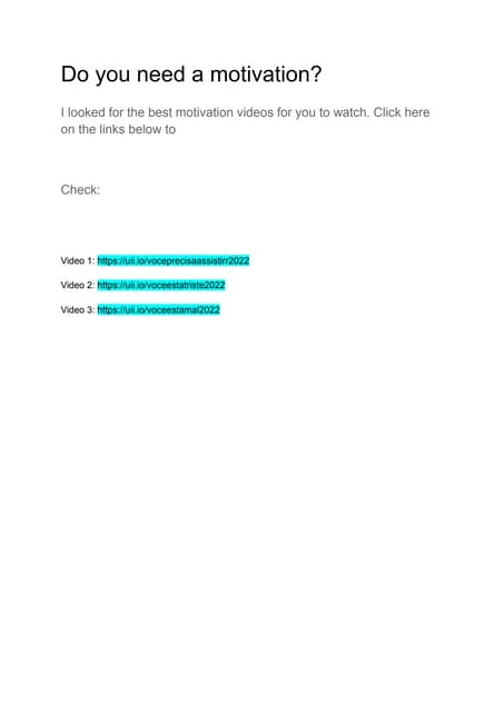 The motivation we need | PDF