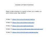 MORNING MOTIVATION | PDF