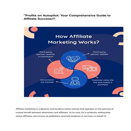 Your comprehensive guide to affiliate success!!! | PDF