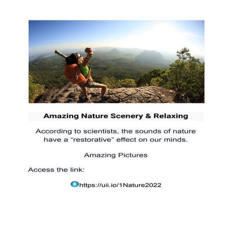 Amazing Nature Scenery & Relaxing | PDF