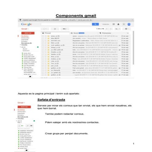 Components gmail | DOCX