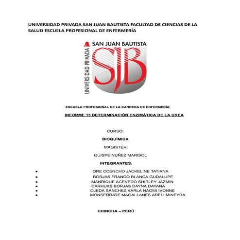 Urea (spinreact) | PDF