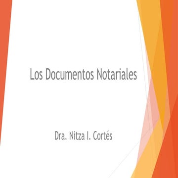 Documentos notariales | PDF