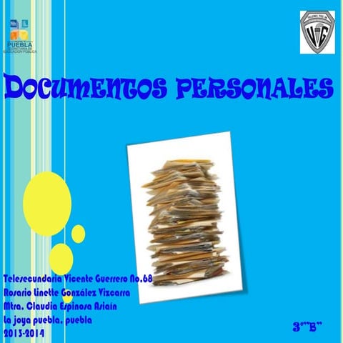 Documentos personales | PPTX