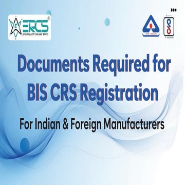 Document Required for BIS CRS Registration.pdf